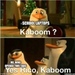 Kaboom? Yes Rico, Kaboom. Meme Generator - Imgflip