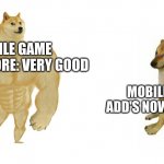 Buff Doge vs Crying Cheems Blank Template - Imgflip