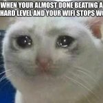 crying cat Meme Generator - Imgflip