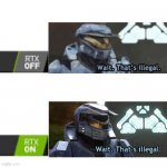 RTX On and OFF Meme Generator - Imgflip