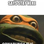 Cowabunga It Is Meme Generator - Imgflip