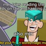 I like your funny words magic man Meme Generator - Imgflip
