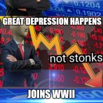 Stonks not stonks Meme Generator - Imgflip