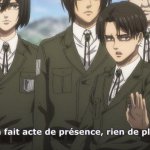 Levi passage Meme Generator - Imgflip