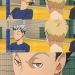 Bokuto smirking Meme Generator - Imgflip