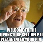 old lady at computer Meme Generator - Imgflip