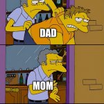 Moe throws Barney Meme Generator - Imgflip