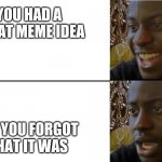 Realization Meme Generator - Imgflip