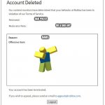 banned from ROBLOX Meme Generator - Imgflip