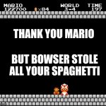Thank You Mario Meme Generator - Imgflip