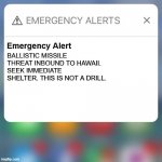 Emergency Alert Meme Generator - Imgflip