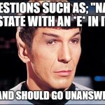 Condescending Spock Meme Generator - Imgflip