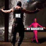 Pink Guy vs Bane Meme Generator - Imgflip