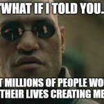 Matrix Morpheus Meme Generator - Imgflip