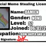Official Meme Stealing License Meme Generator - Imgflip