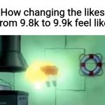 Floating Spongebob Blank Template - Imgflip