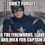 captain america so you Meme Generator - Imgflip