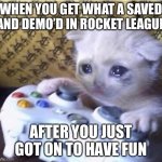 Sad gaming cat Blank Template - Imgflip