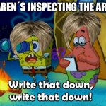 write that down Meme Generator - Imgflip