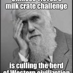 darwin facepalm Meme Generator - Imgflip