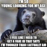 Confession Bear Blank Meme Template - Imgflip