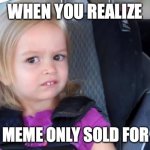 Side Eyeing Chloe Meme Generator - Imgflip