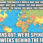 world map Meme Generator - Imgflip