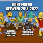 Simpsons Monkey Fight Meme Generator - Imgflip