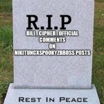 RIP headstone Meme Generator - Imgflip