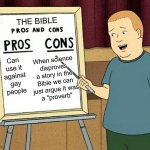 Pros and cons Meme Generator - Imgflip