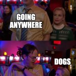 Angela scared Dwight Meme Generator - Imgflip