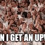 crowd cheering Blank Template - Imgflip