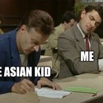 Mr bean copying Meme Generator - Imgflip