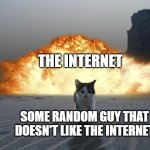 cat explosion Meme Generator - Imgflip