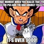 Vegeta over 9000 Meme Generator - Imgflip