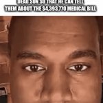 Kanye west staring Blank Template - Imgflip