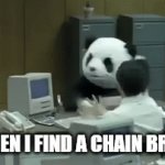 Panda Cheese Destroy Computers Blank Template - Imgflip