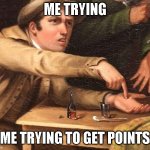 Angry Man pointing at hand Meme Generator - Imgflip