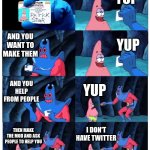 patrick not my wallet Meme Generator - Imgflip