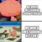 patrick big brain Meme Generator - Imgflip
