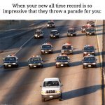 OJ Simpson Police Chase Meme Generator - Imgflip