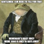 Formal frog Meme Generator - Imgflip