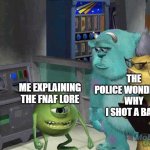 Mike wazowski trying to explain Meme Generator - Imgflip