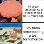 smart and dumb patrick Meme Generator - Imgflip