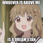 The person above me Meme Generator - Imgflip