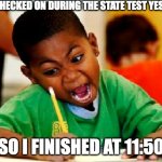 Funny Kid Testing Meme Generator - Imgflip