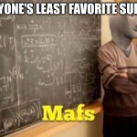 Mafs Meme Generator - Imgflip