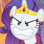 rarity's enraged Meme Generator - Imgflip