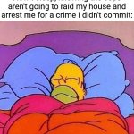Homer Simpson sleeping peacefully Meme Generator - Imgflip