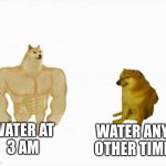 Strong dog vs weak dog Meme Generator - Imgflip